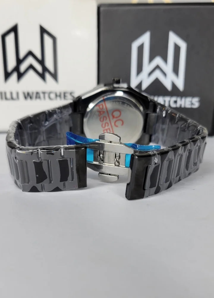 Premium Black Edition Arabic Calligraphy Dial Watch D-003 – WilliWatches®